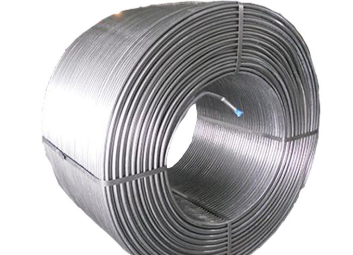High Performance Calcium Silicon Alloy , Metal Core Wire For Steel Melting